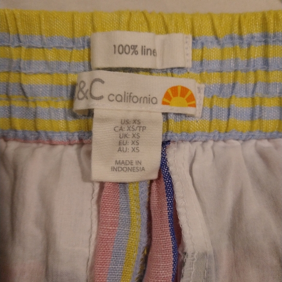 C&C California | Pants & Jumpsuits | Nwot Cc California Linen Pants ...
